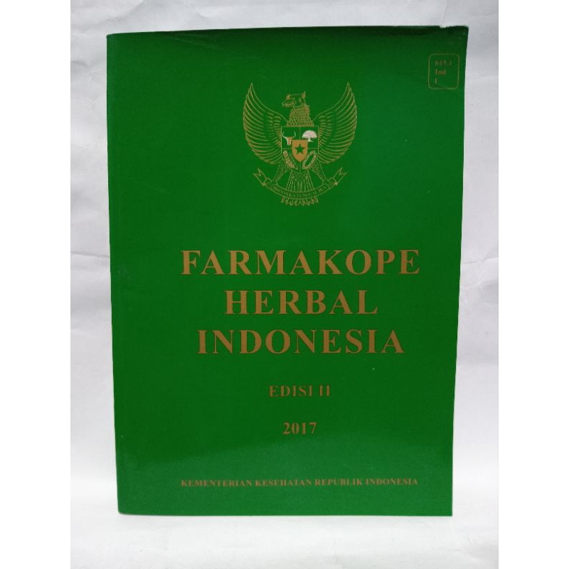 Jual Farmakope Herbal Indonesia Edisi II 2017 Kementerian Kesehatan ...