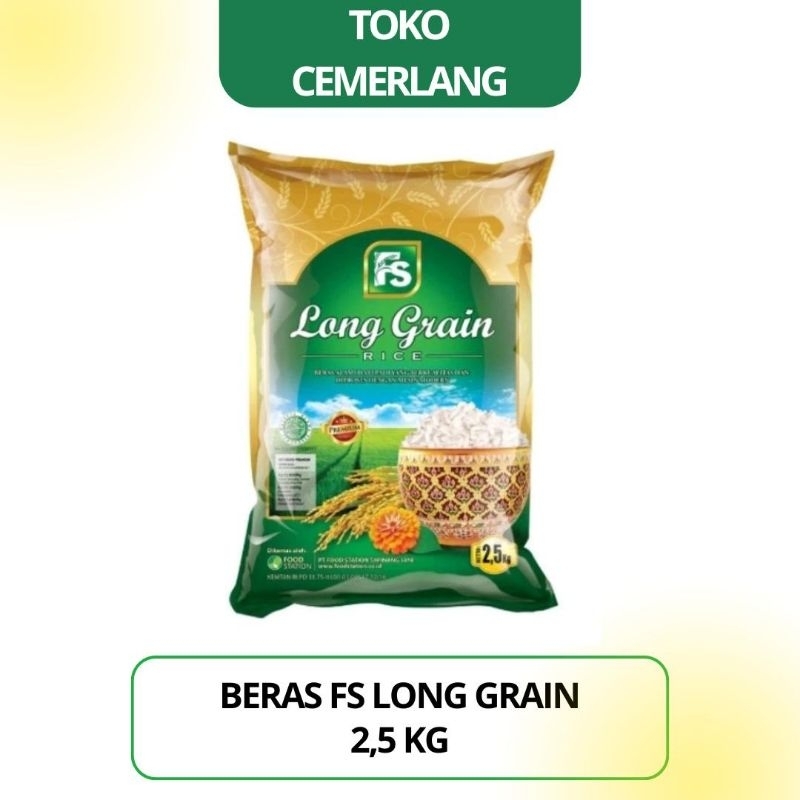Jual Beras FS Long Grain 2,5 kg | Shopee Indonesia