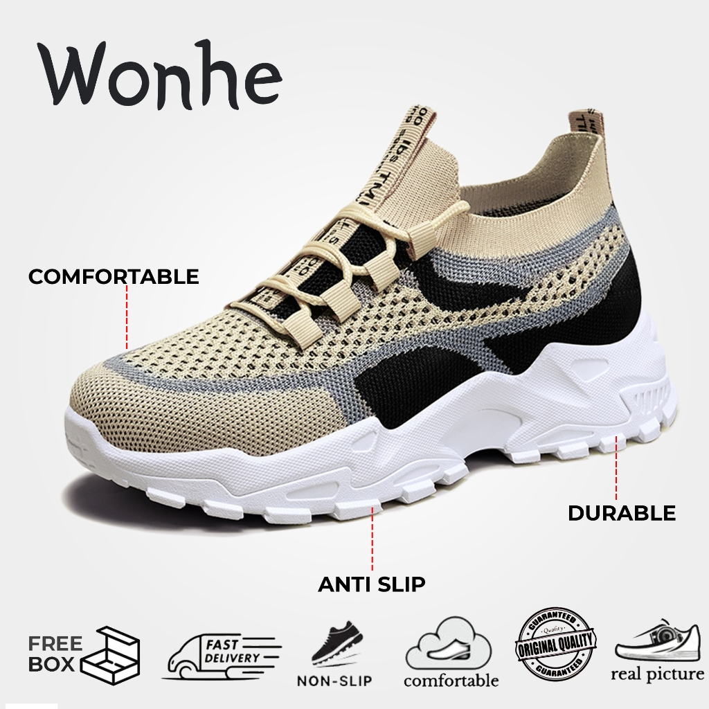 Jual MKT , Sneakers Wanita Korea WonHe Aubree Sang-Hee , SW485 SW488 ...