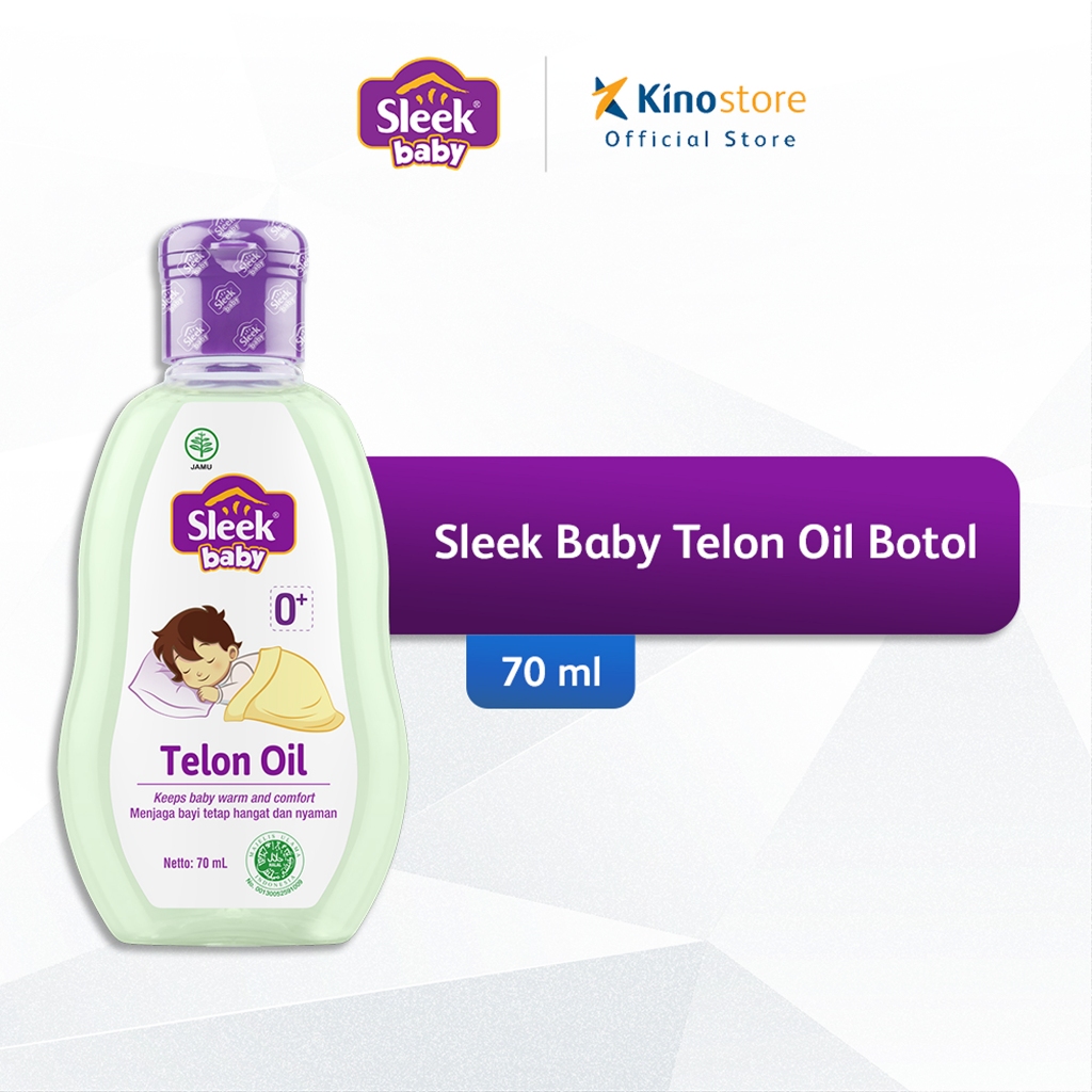 Jual Sleek Baby Telon Oil Botol 70ml | Shopee Indonesia