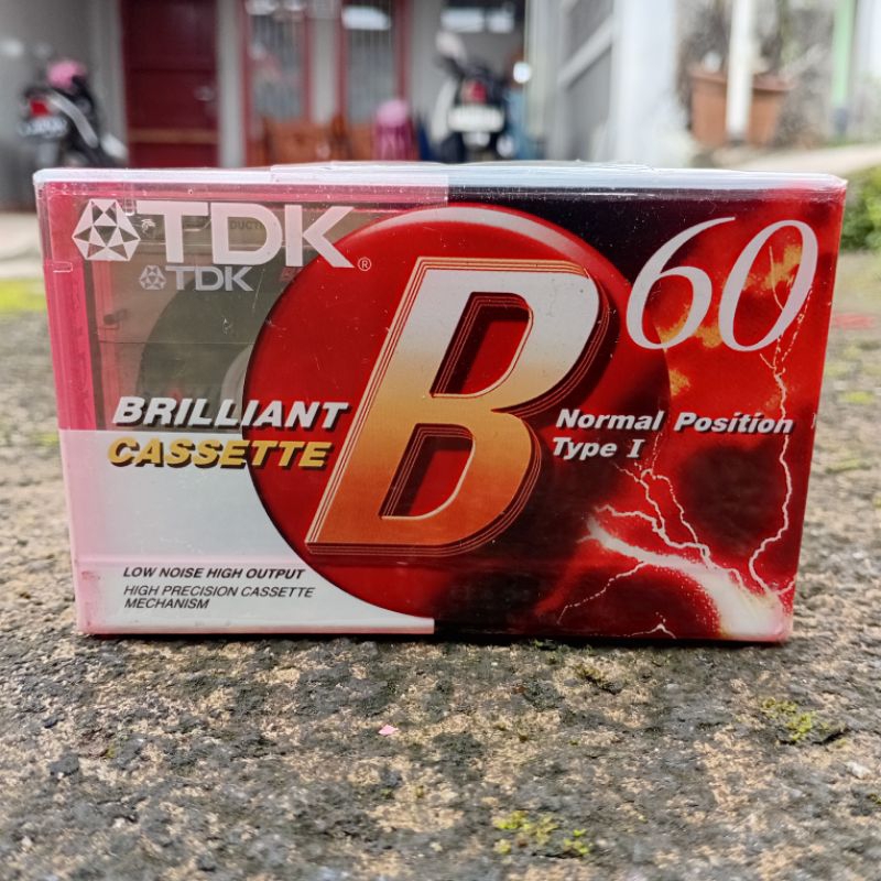 Jual Kaset Kosong TDK Brilliant 60 Type I Normal Position (1997) Blank Cassette Tape Sealed Nos ...