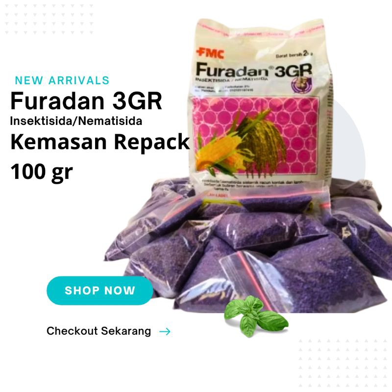 Jual Furadan 3GR Insektisida dan Nematisida Tabur |Poradan Obat Hama ...