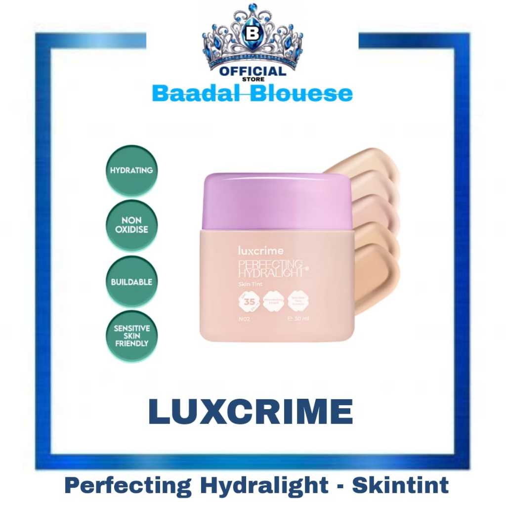 Jual Luxcrime Perfecting Hydralight Skin Tint SPF 35 PA+++ (Full Bikin ...
