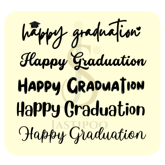 Jual Stiker Happy Graduation, wisuda Pita/Balon Bobo PVC/Balon foil ...