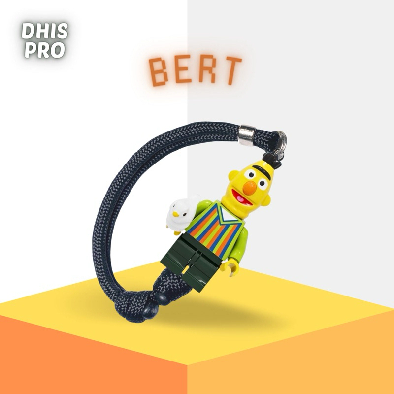 Jual Dhis Project Gelang LEGO Minifigure Bert Sesame Street | Shopee Indonesia