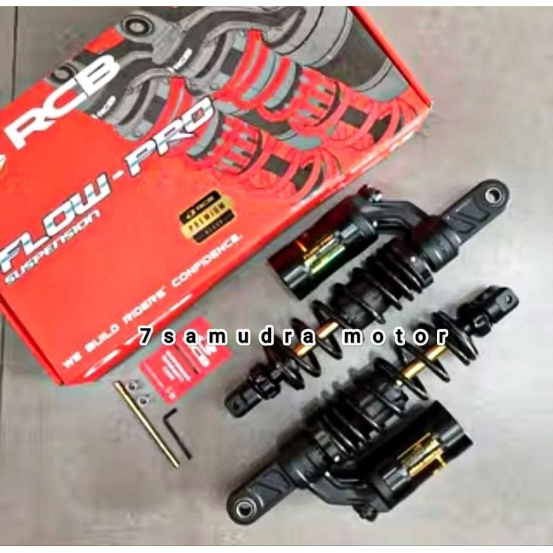 Jual shock rcb original flow fro tabung atas 305/330/365mm motor aerox ...