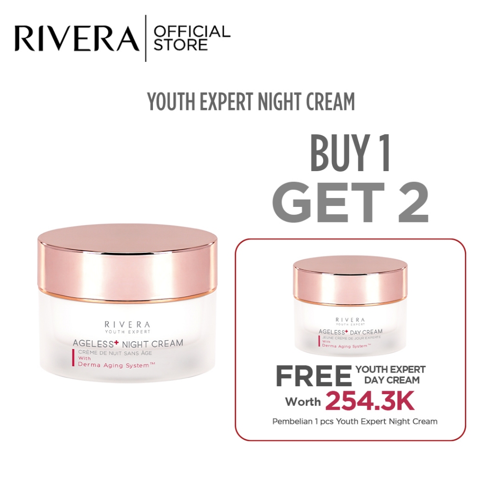 Jual Rivera Youth Expert Ageless Night Cream - 30gr | Shopee Indonesia