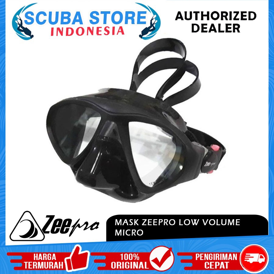 Jual Mask Zeepro Low Volume Micro Kacamata Freedive Masker Spearfishing ...
