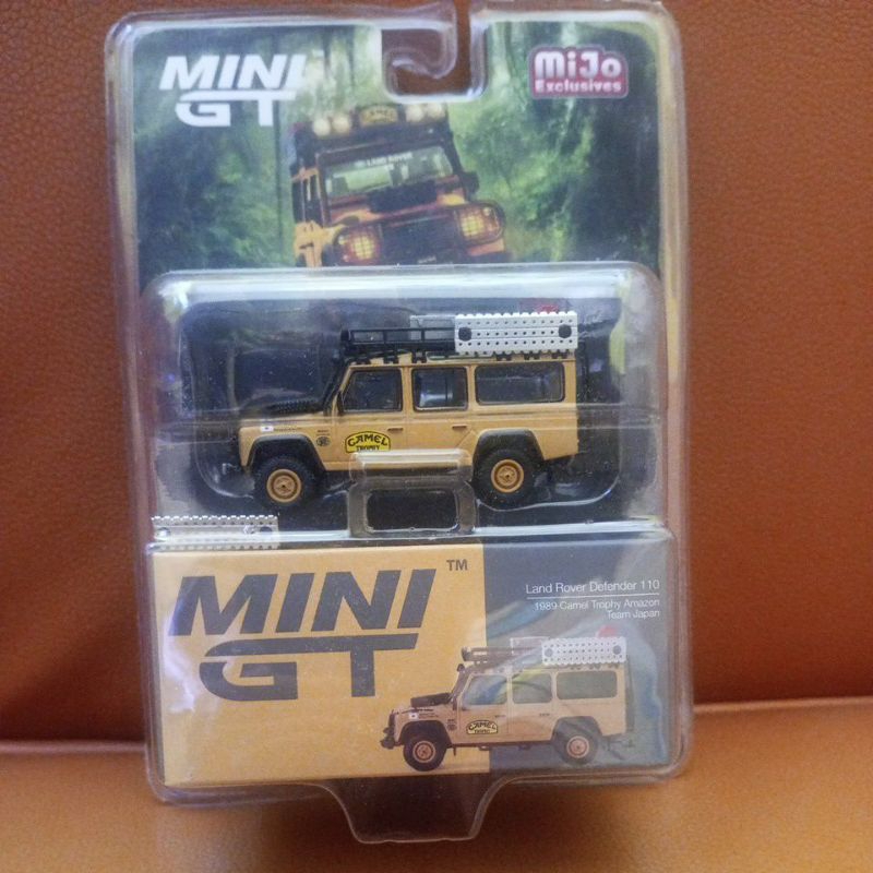 Jual Mini GT land Rover defender 110 1989 camel trophy Amazon (team ...