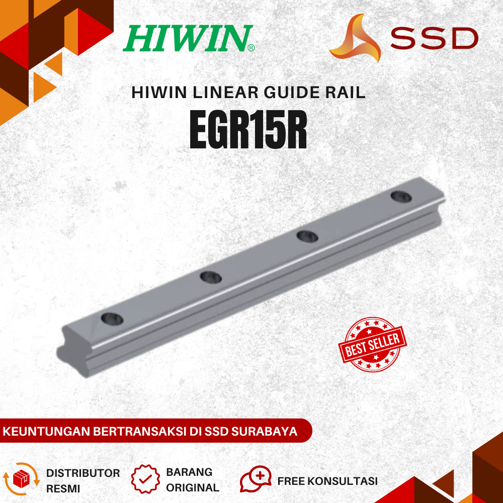 Jual Hiwin EGR15R Linear Guide Rail untuk Block EG15 Series | Shopee Indonesia