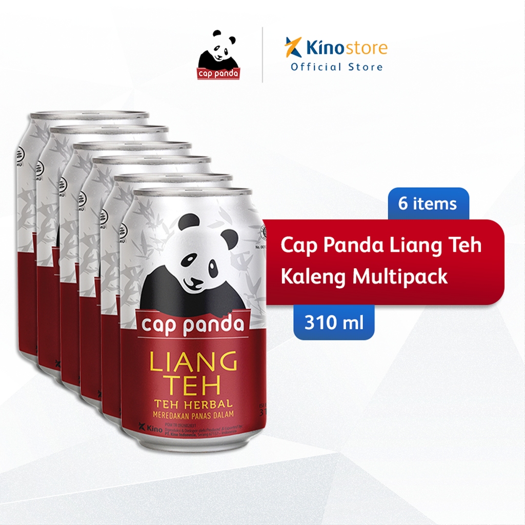 Jual Cap Panda Liang Teh Kaleng 310ml Isi 6 | Shopee Indonesia
