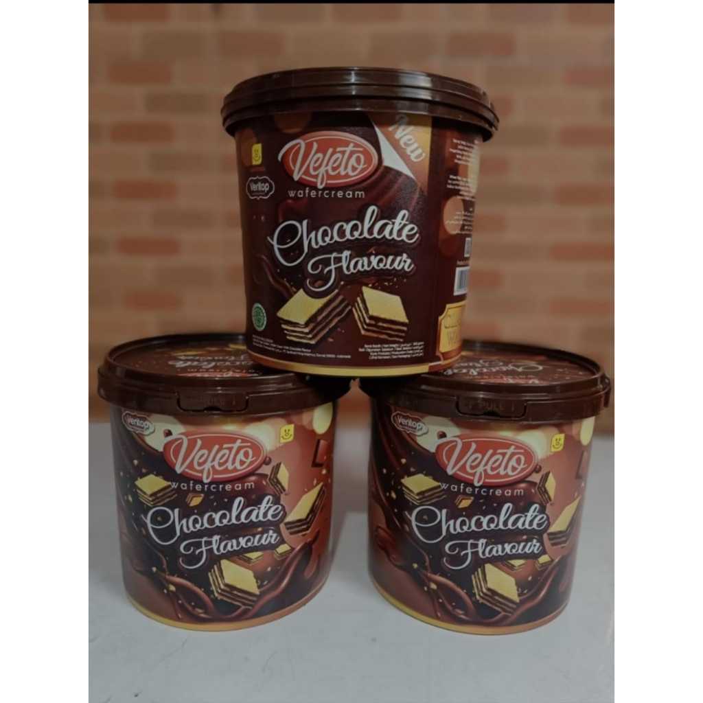 Jual Wafer Cokelat Vefeto 280gr | Shopee Indonesia