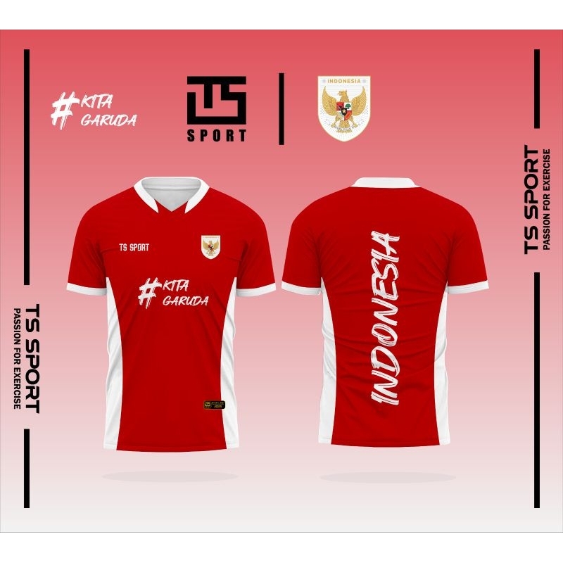 Jual Kaos Jersey Timnas Fantasi / Jersey Timnas / Jersey Suporter ...