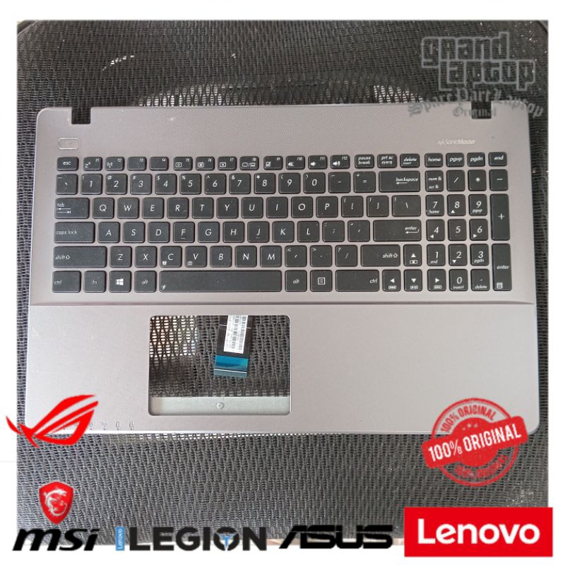 Jual Keyboard and frame Asus x550z x550za original | Shopee Indonesia