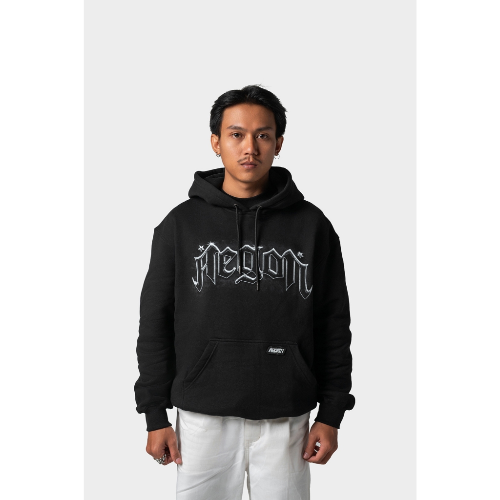 Jual Aegon Studio - Steel Phantom Hoddie (Black) | Shopee Indonesia