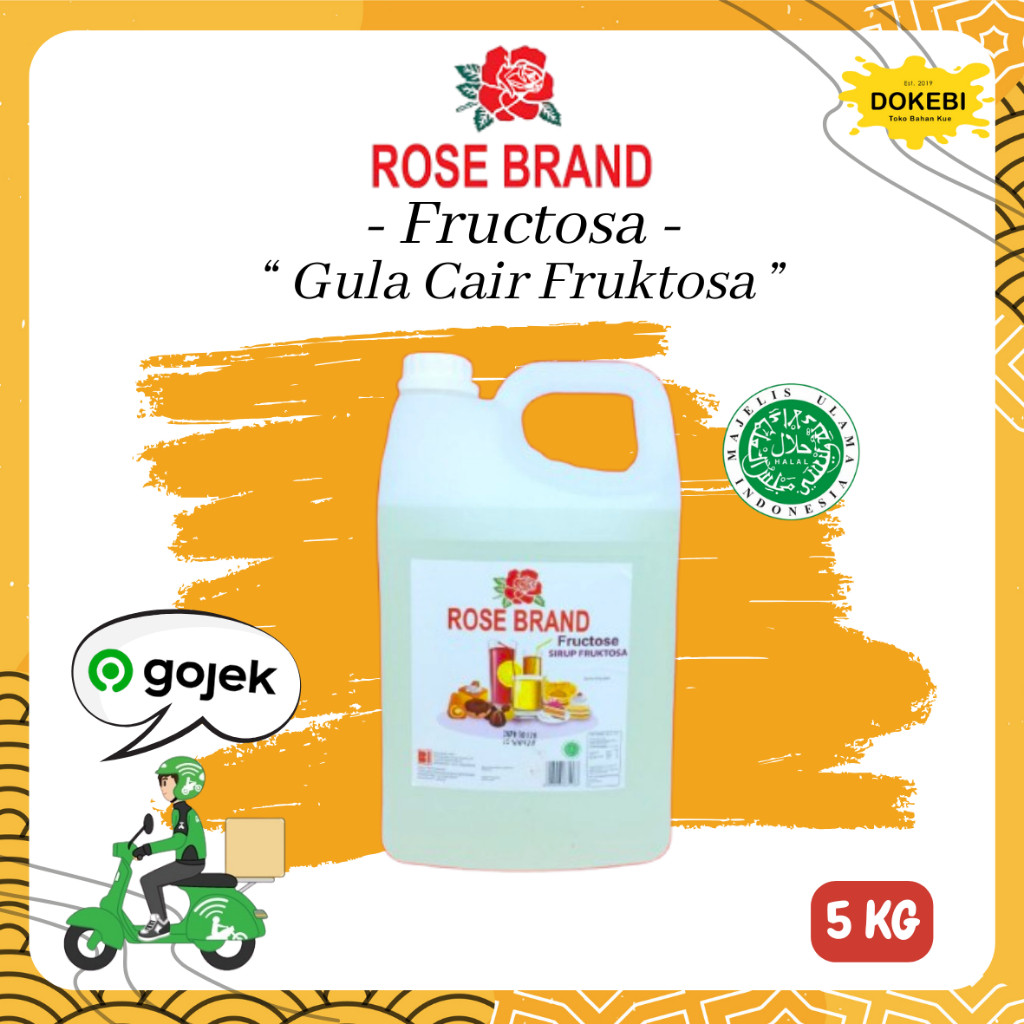 Jual ROSE BRAND Fructose Syrup / Sirup Fruktosa 5kg [HALAL] | Shopee ...