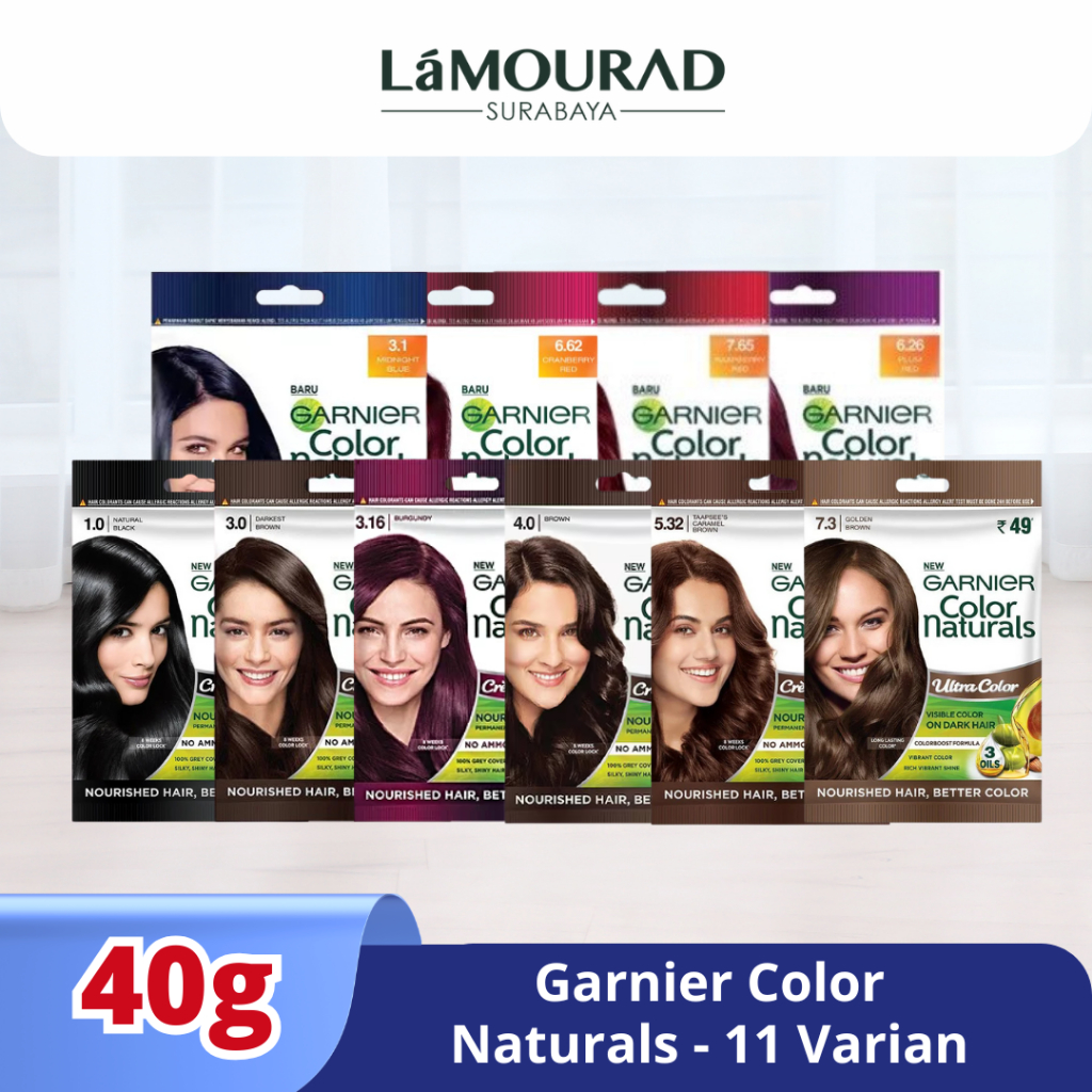 Jual Garnier Color Naturals / Ultra Color Sachet - Pewarna Rambut , Cat ...
