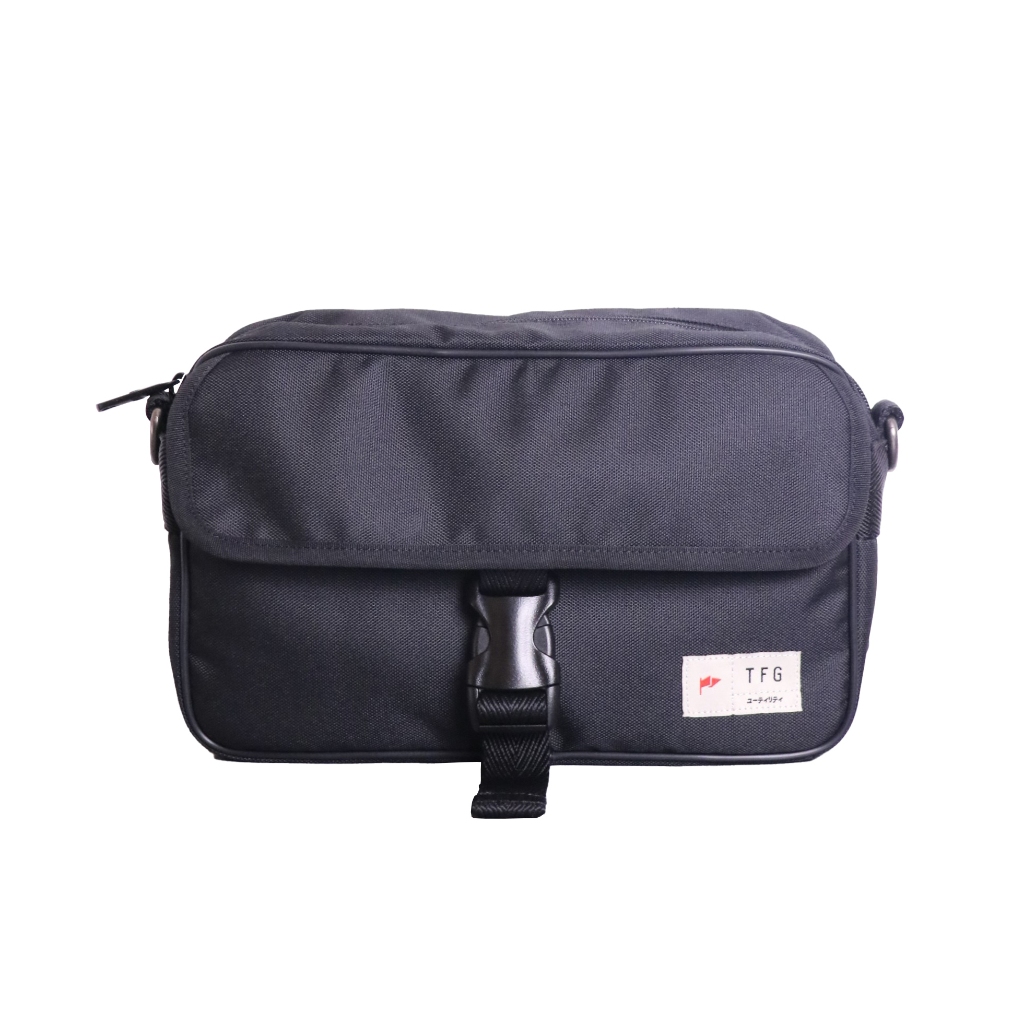 Jual TFG CYCLING BAG TOKYO 421 BLACK | TAS SLING BAG KEKINIAN | YALOR ...