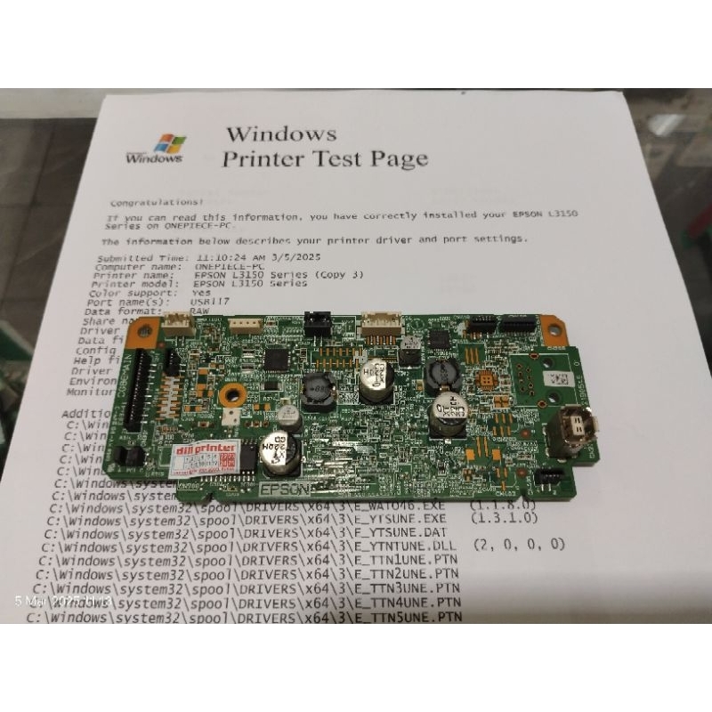 Jual mobo board mainboard motherboard printer epson L3150 L 3150 ...