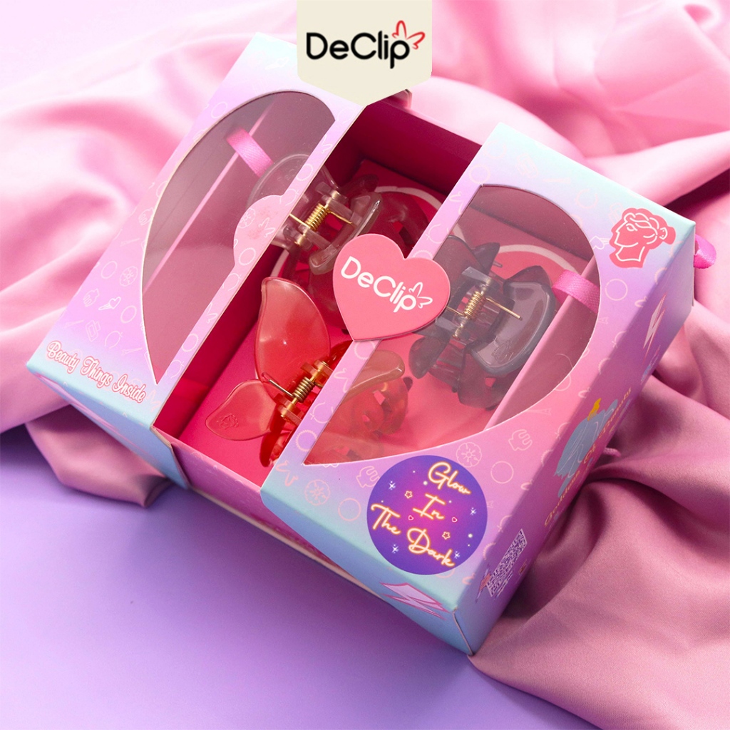 Jual DeClip Premium Box Series Glow In The Dark Jedai DeClip Gigi 5 Ukuran 5 CM Jedai Butterfly ...