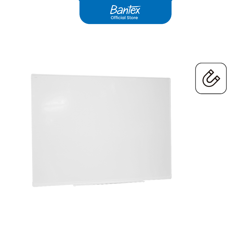 Jual Bantex Papan Tulis Putih Magnetik / Whiteboard Ukuran 90 x 120 cm ...