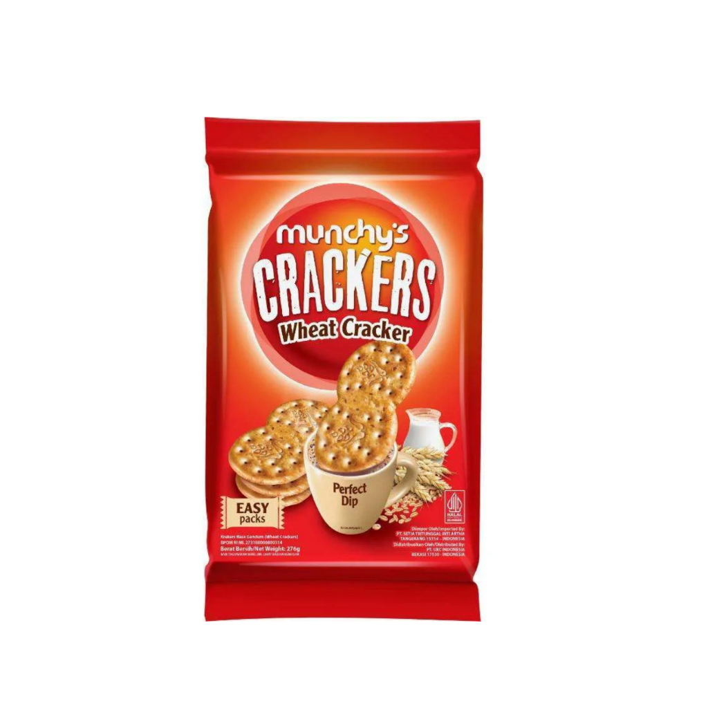 Jual Munchy's Wheat Cracker 276g | Shopee Indonesia