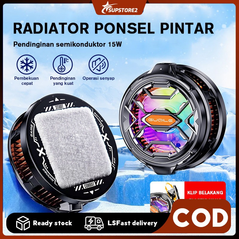 Jual 【Ready stock】Baru Oaktree Funcooler FS03 Fan Cooler HP Pendingin ...
