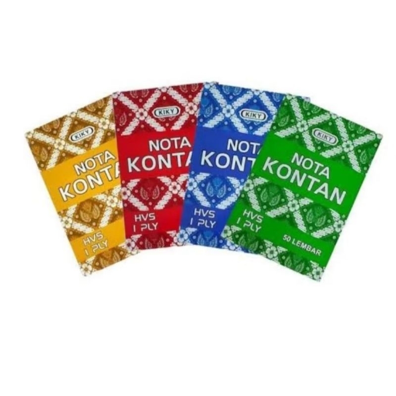 Jual [PCS] NOTA KECIL 1 RANGKAP KIKY / NOTA 1 PLY / NOTA KONTAN / NOTA ...