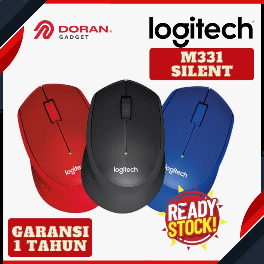 Jual Logitech M331 Mouse Wireless - Silent Plus Mouse Garansi Resmi 1 ...