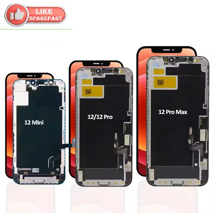 Jual LCD TOUCHSCREEN IPHONE 12 / IP 12 PRO / IP 12 PROMAX / 12 MINI ...