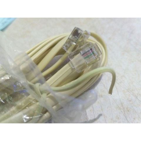 Jual Kabel Jack Line Tel Telpon Telepon 2M + RJ 11 meteran jadi ...