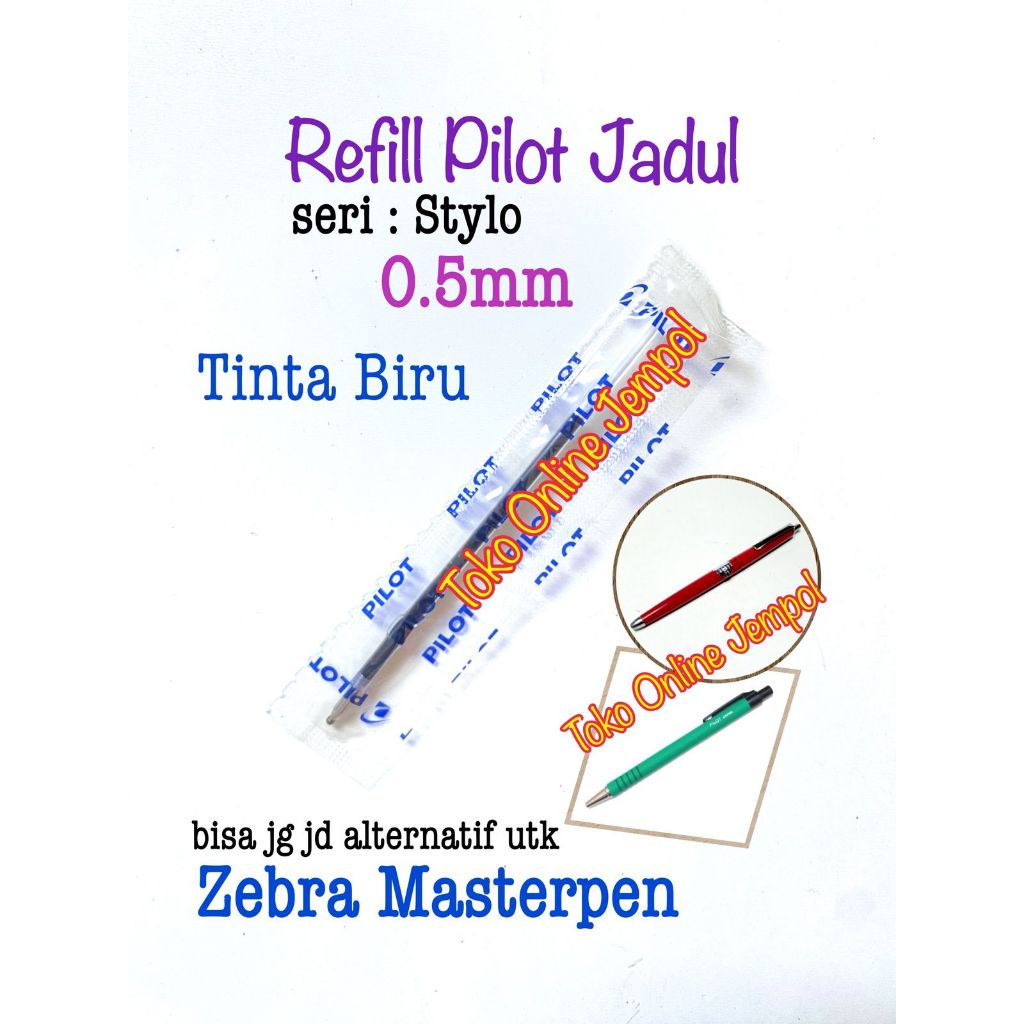 Jual refill tinta isi ulang zebra masterpen master pen alternatif dari ...