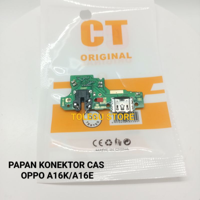 Jual PAPAN CAS FLEXIBLE KONEKTOR CAS OPPO A16K/A16E PCB BOARD CAS+MIC ...