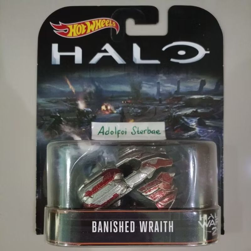 Jual hotwheels hot wheels premium banished wraith edisi halo wars 2 ...