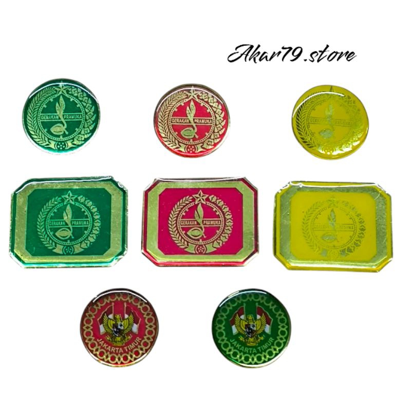 Jual TANDA PIN ATRIBUT PRAMUKA RESIN LENCANA PASKIBRA RESIN | Shopee ...