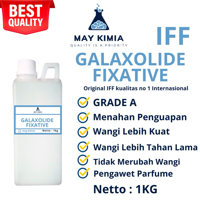 Jual FIXATIVE GRADE A / FIXATIVE GALAXOLIDE PENGUAT PARFUM GRADE A ...