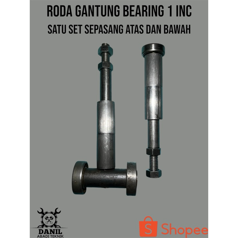 Jual Engsel Gantung Roda pintu Besi Kanal UNP,roda gantung pintu pagar ...