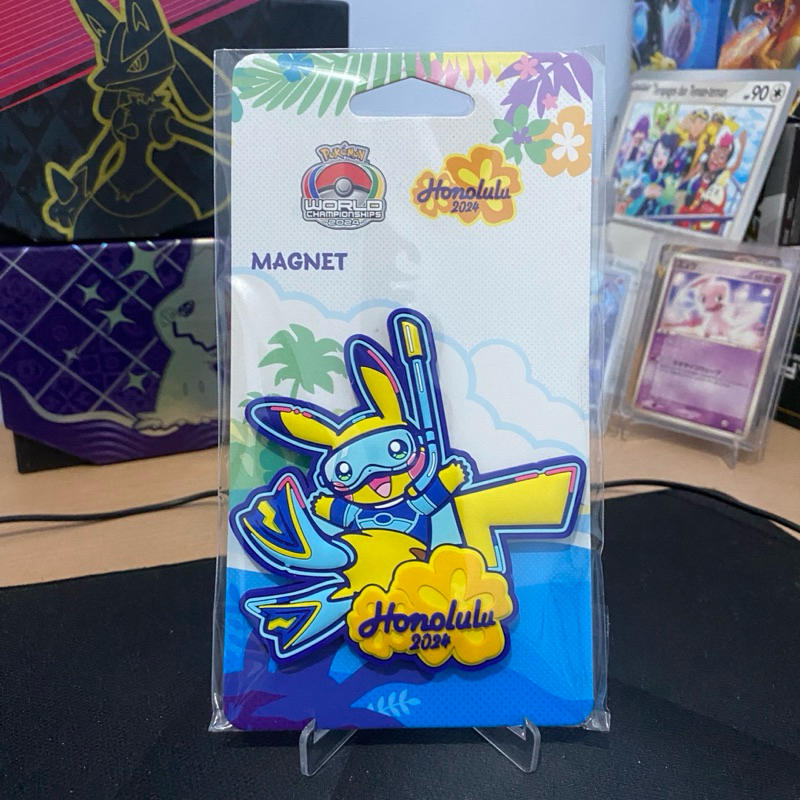 Jual Pikachu Magnet Champion 2024 Honolulu Pokemon | Shopee Indonesia