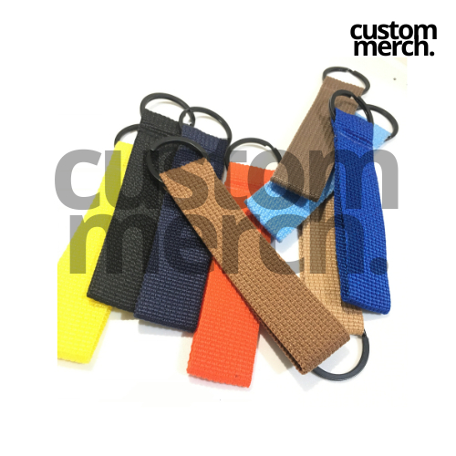 Jual Gantungan Kunci Keychain Tali Webbing Gantungan Kunci Polos Ring O ...