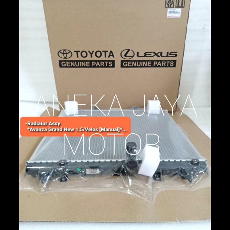Jual RADIATOR ASSY TOYOTA GRAND NEW AVANZA 1.5CC 1.500CC/VELOZ MANUAL ...