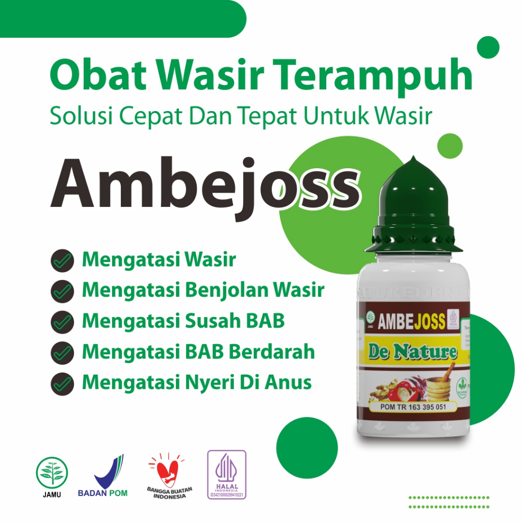 Jual Ambejoss Solusi Atasi Ambeyen stadium 3 2 Benjolan Wasir dalam ...