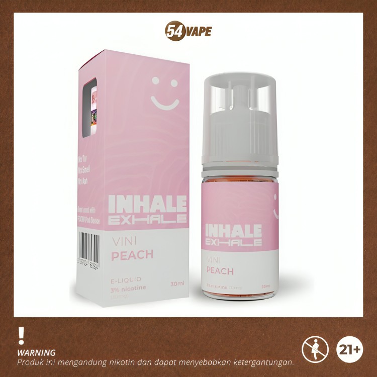 Jual Liquid FOOM Saltnic Veni Peach WG Inhale Exhale Series | Shopee ...
