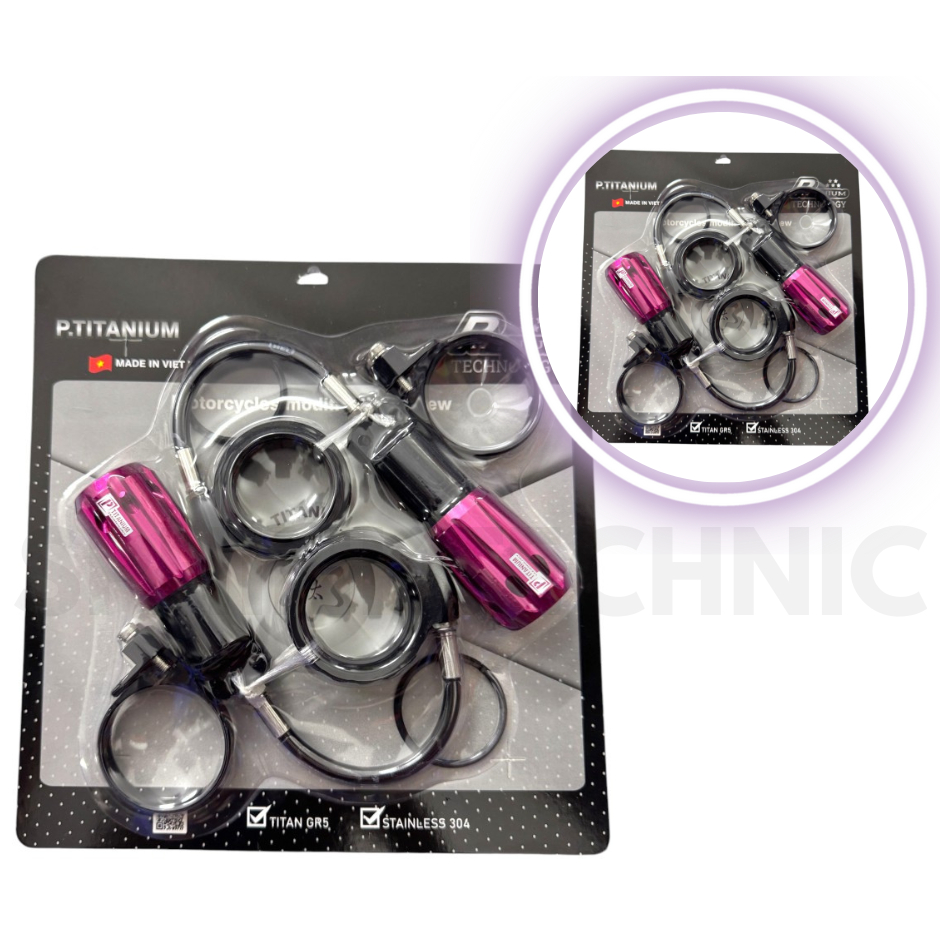 Jual P.Titanium Preload Adjuster Shock Xmax X-Max Nmax Aerox Pcx Adv ...