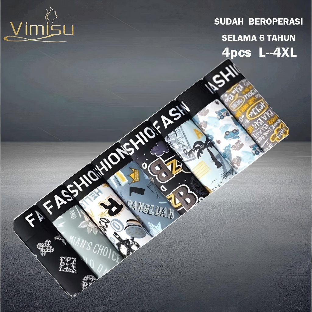Jual [8pcs] Best Seller Cd Pria Motif Seamless/Boxer Cowok Remaja Bahan ...