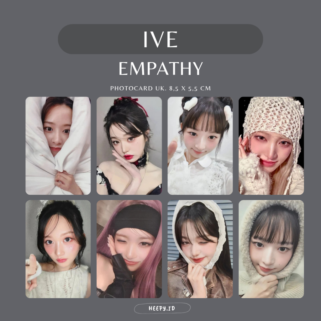 Jual [IVE] UNOFFICIAL PHOTOCARD IVE EMPATHY | Shopee Indonesia