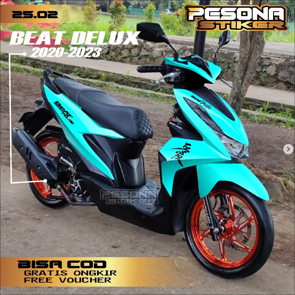 Jual DECAL STICKER FULL BODY HONDA BEAT DELUX 2020 2021 2022 2023 ...