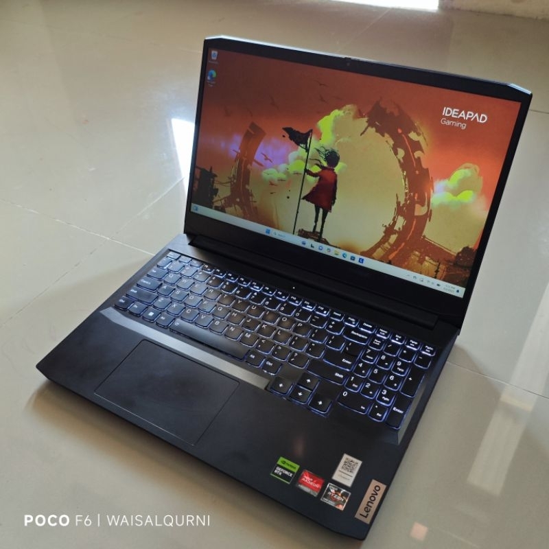 Jual Lenovo Ideapad Gaming 3 RTX 2050 Ryzen 5 5600H garani ADP November ...