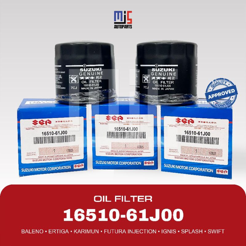 Jual Filter Oli APV Splash Ertiga Swift Baleno Karimun Futura Injection ...