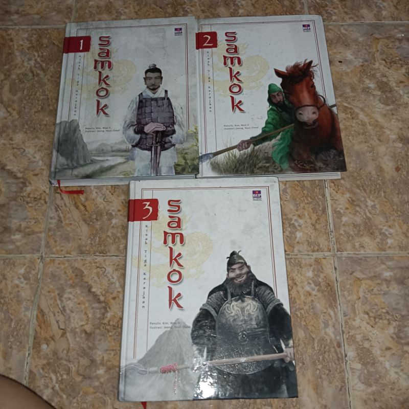 Jual BUKU SAMKOK KISAH TIGA KERAJAAN OLEH: KIM, WOO II JILID 1-3 ...