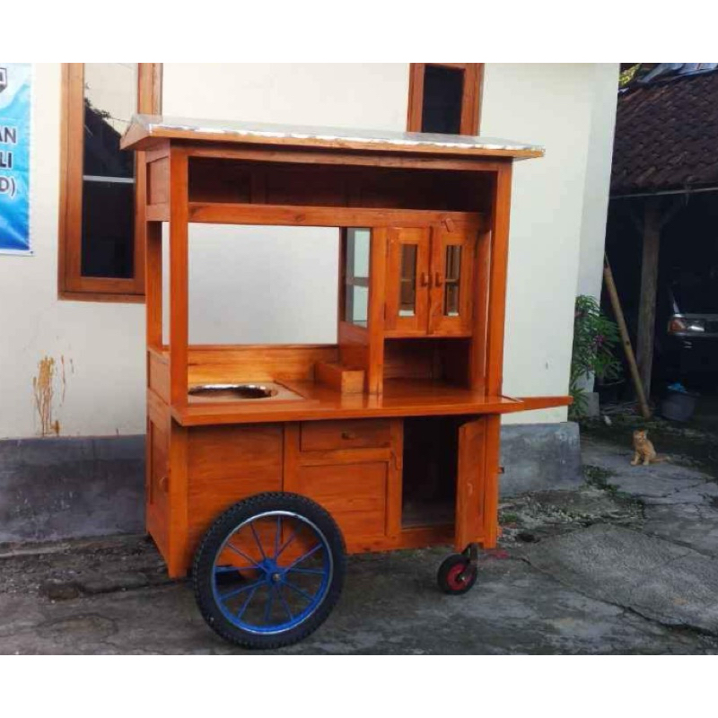 Jual Gerobak bakso malang roda 3 ready stok | Shopee Indonesia
